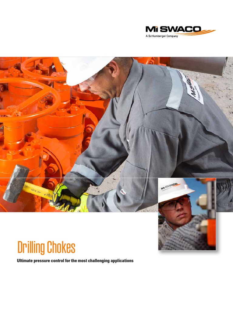 Drilling Chokes Brochure | PDF | Pump | Drilling Rig