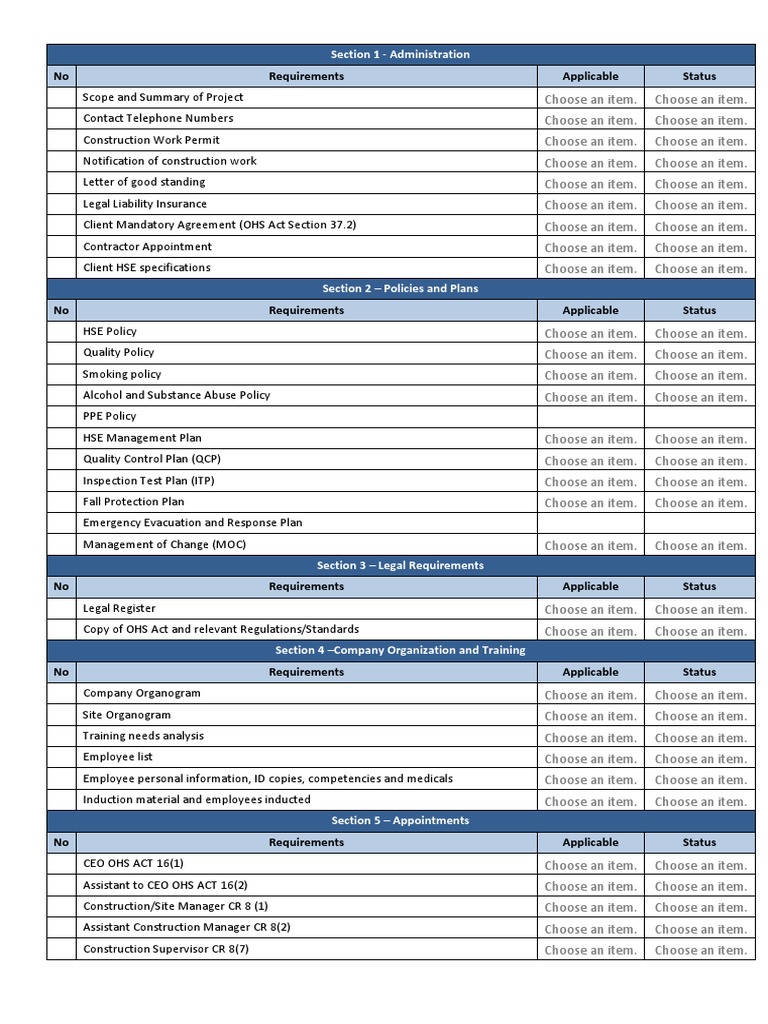 Safety File Index | PDF | Heavy Equipment | Machines