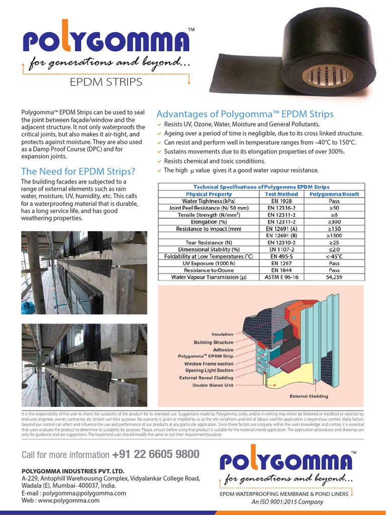 EPDM Strips Brochure | PDF | Nature