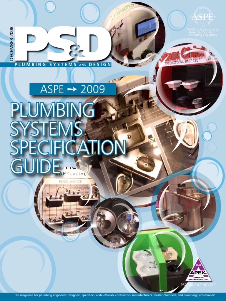 Plumbing Systems Specification Guide: Aspe 2009 | Download Free PDF ...