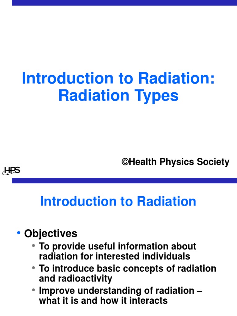 Types of Ionizing Radiation Explained | PDF | Radioactive Decay | Gamma Ray