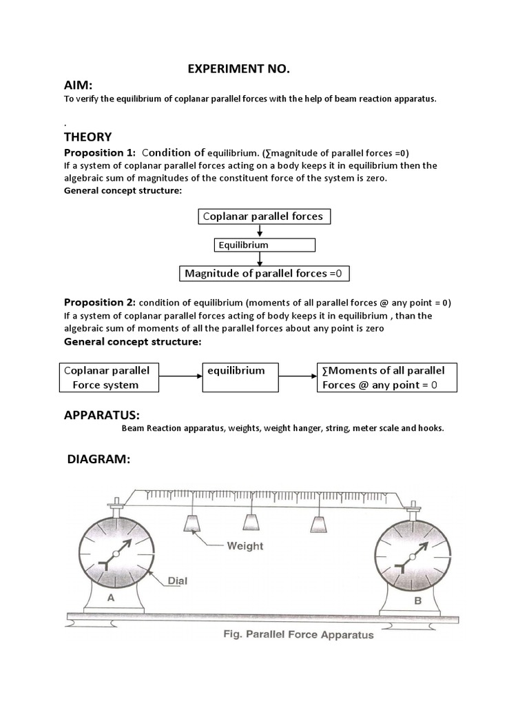 Beam Reaction Equilibrium | PDF | Beam (Structure) | Force