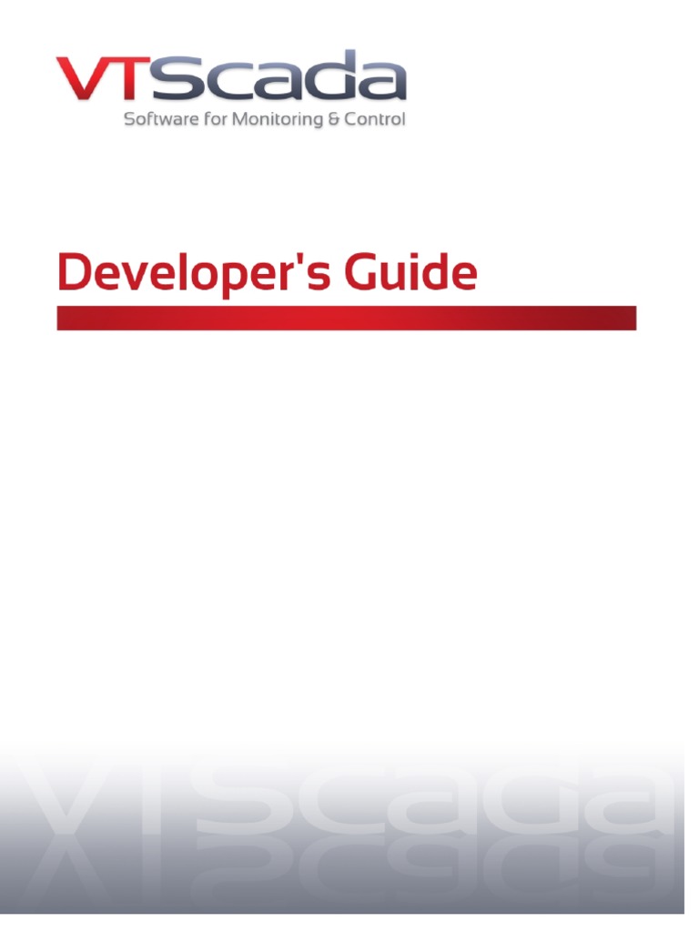 VTScada11 2 DevelopersGuide | PDF | Server (Computing) | Graphical User ...