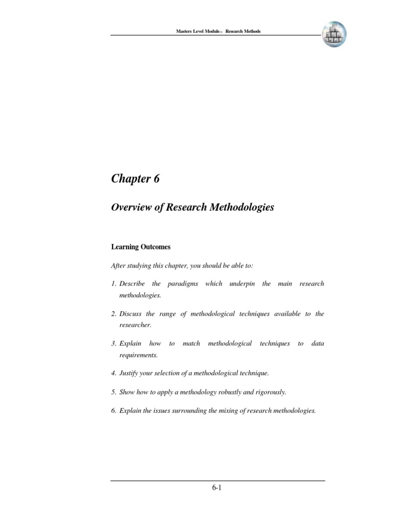 Overview of Research Methodologies | PDF | Experiment | Qualitative ...