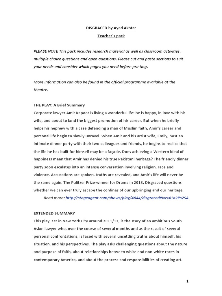 DISGRACED Teacher S Pack.1 PDF | PDF | Hajj | Religion And Belief