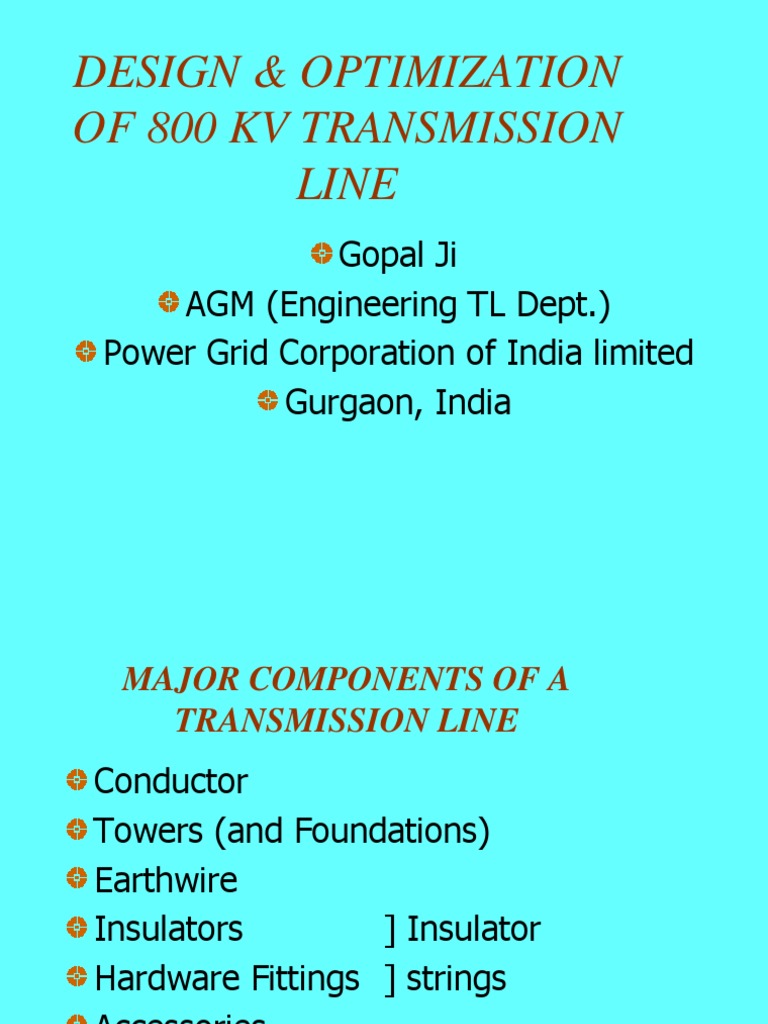Design | PDF | Insulator (Electricity) | Electric Power Transmission