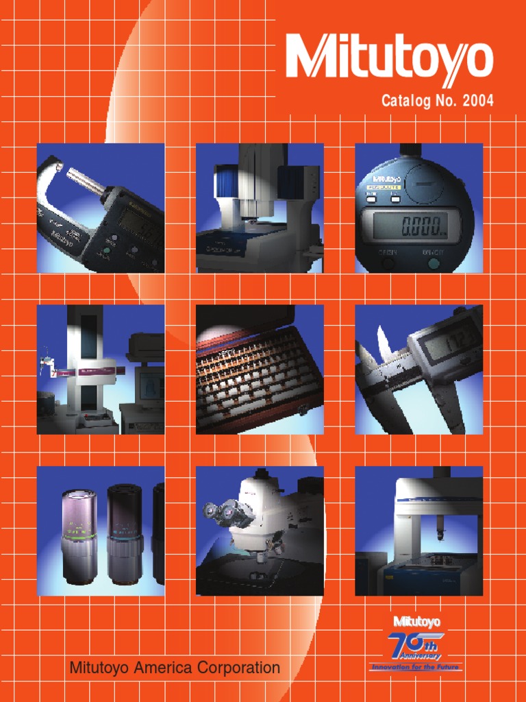 Mitutoyo - Katalog USA-2004 | PDF | Calibration | Metrology