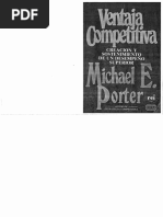 VENTAJA COMPETITIVA Michael Porter PDF | PDF