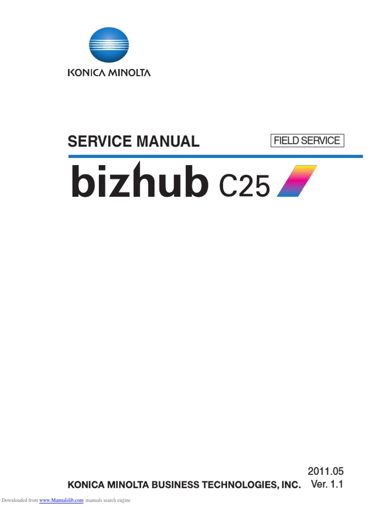 Bizhub c25 | Download Free PDF | Ac Power Plugs And Sockets ...