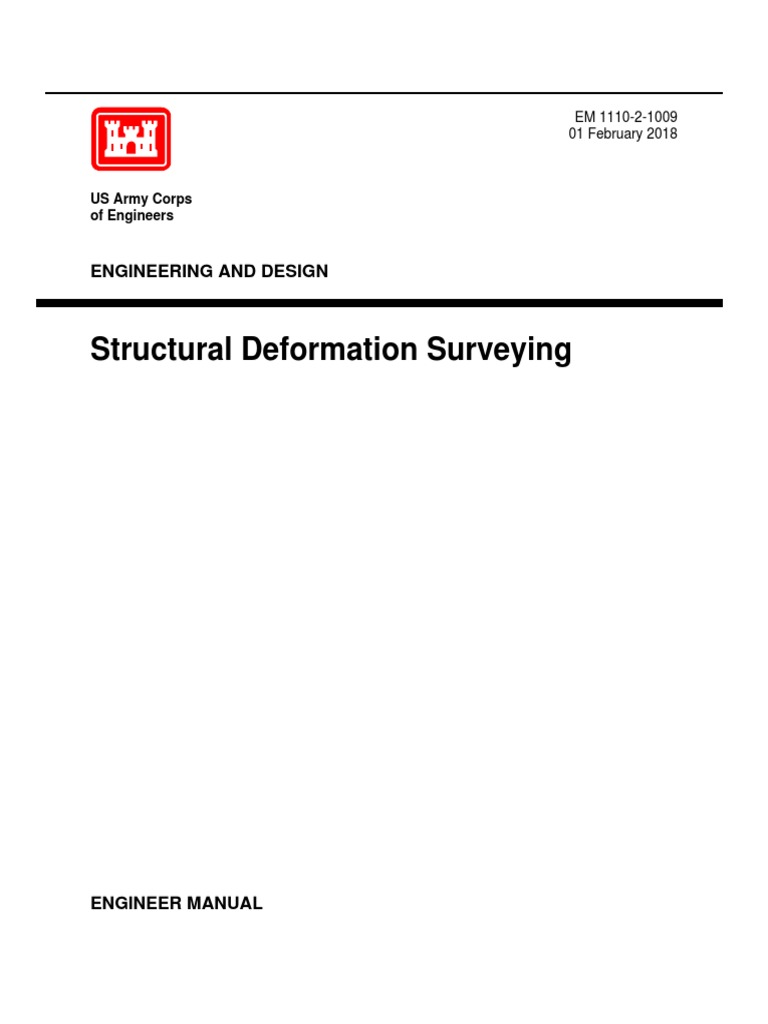 Structural Deformation Surveying Guide | PDF | Surveying | United ...