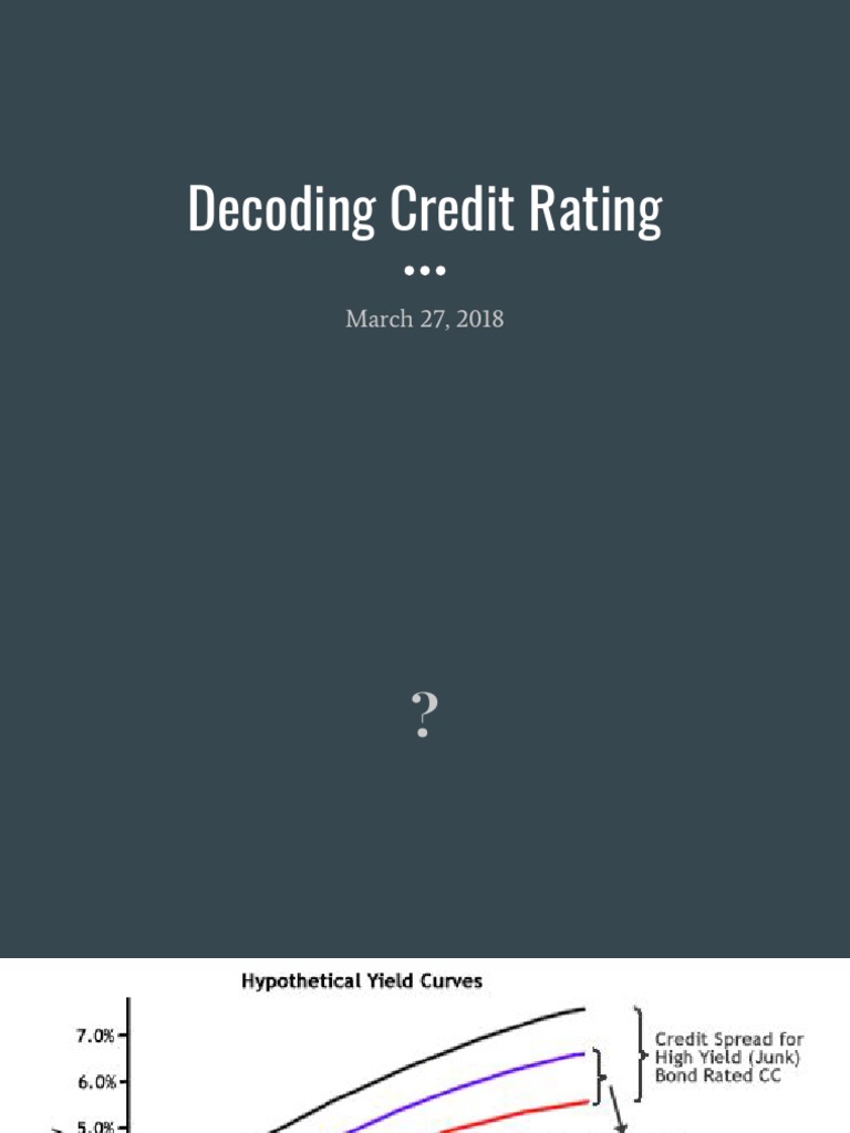 Understanding Credit Ratings Explained | PDF | Credit Rating Agency ...