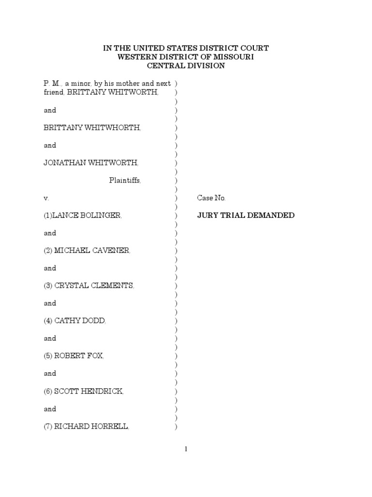 SWAT Complaint | PDF | Intentional Infliction Of Emotional Distress | Damages