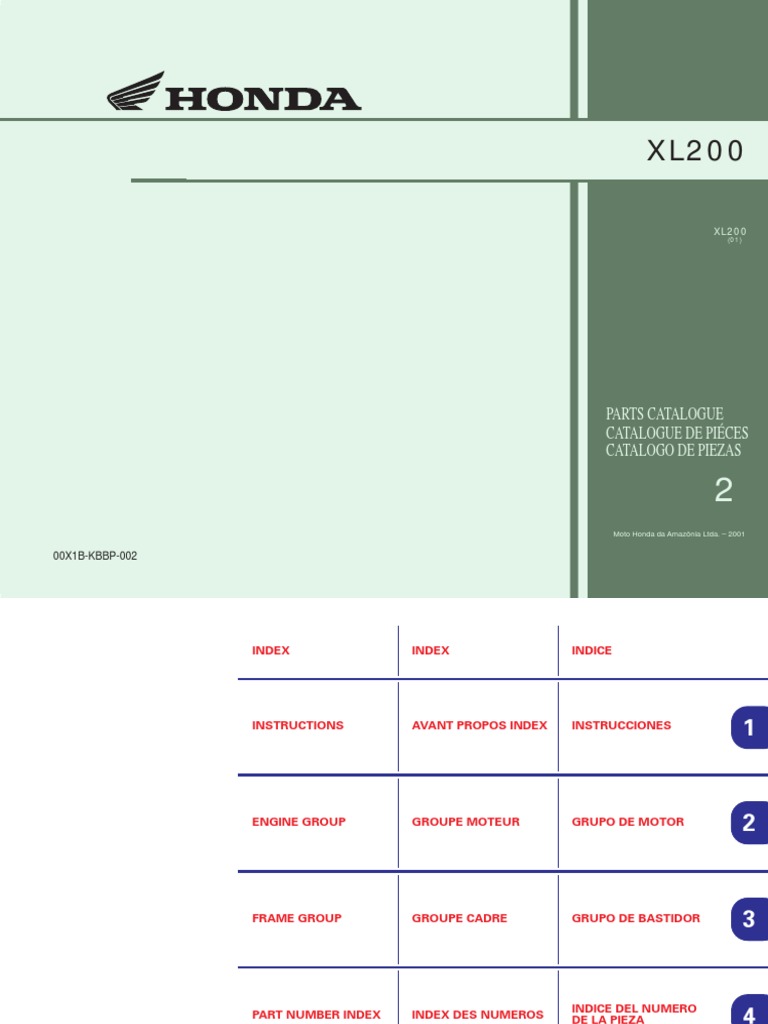 XL 200 PDF | PDF
