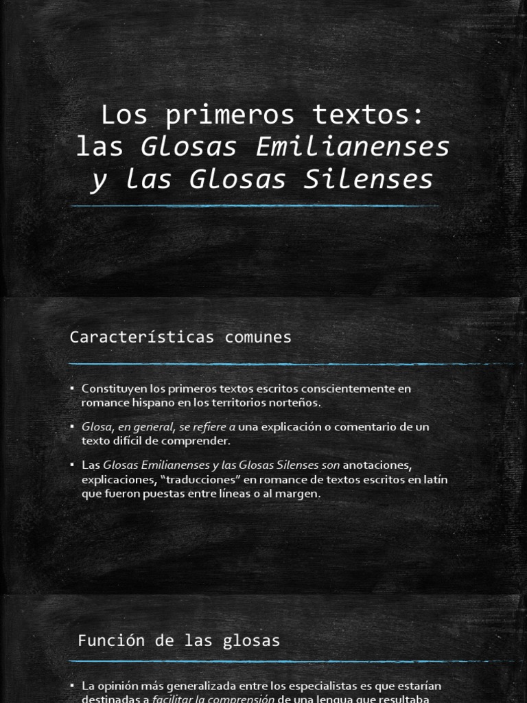 Glosas Emilianenses y Silenses | PDF | Lenguas de Europa | Idiomas
