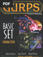 GURPS character sheet | PDF | Entertainment | Role Playing Games