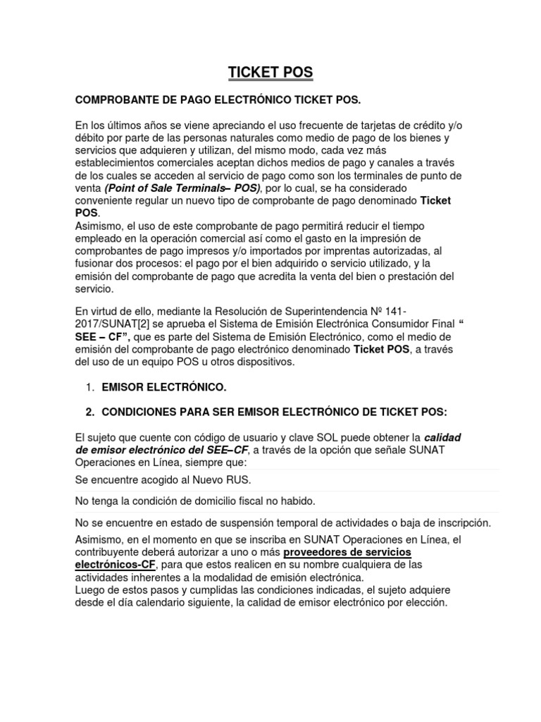 Ticket Pos Trabajo | PDF | Tarjeta de débito | Pagos