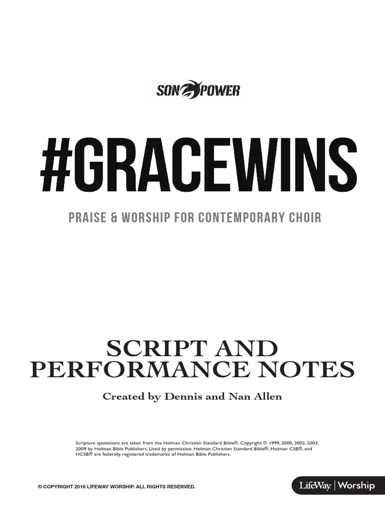 Praise and Worship Script | PDF | Psalms