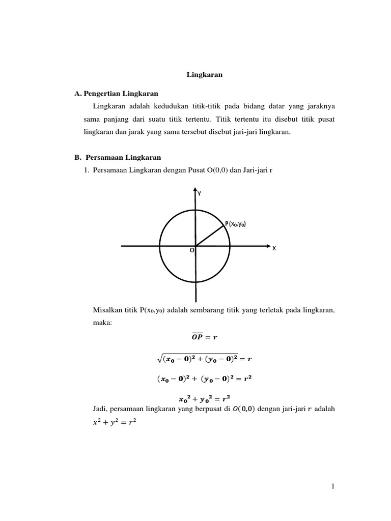 6240 - Lingkaran Dan Dimensi Tiga B Fix BGT | PDF | Metode & Bahan Ajar