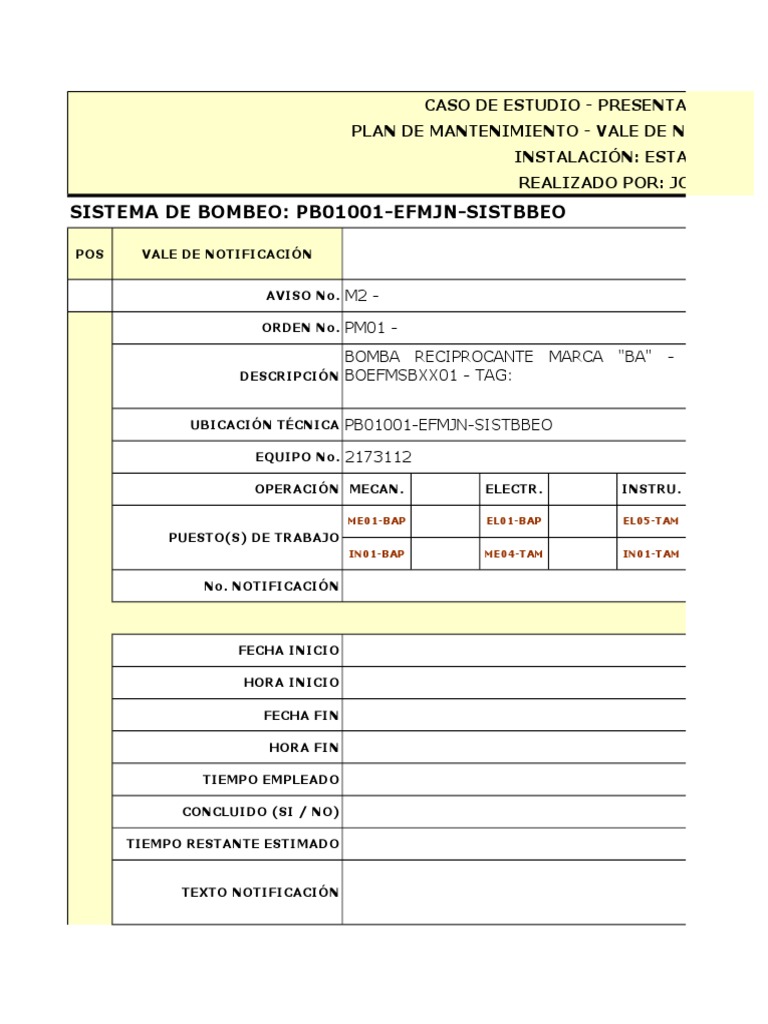 Plantilla Aviso | PDF