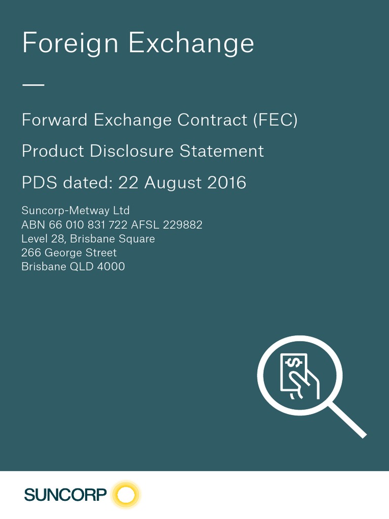 FX Forward Exchange Contract Pds | PDF | Exchange Rate | Foreign ...