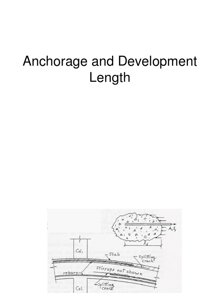 14 - Anchorage and Development Length | PDF | Mechanics | Applied And ...