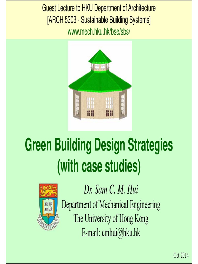 Green Building Design Strategies (With Case Studies) | PDF | Green ...