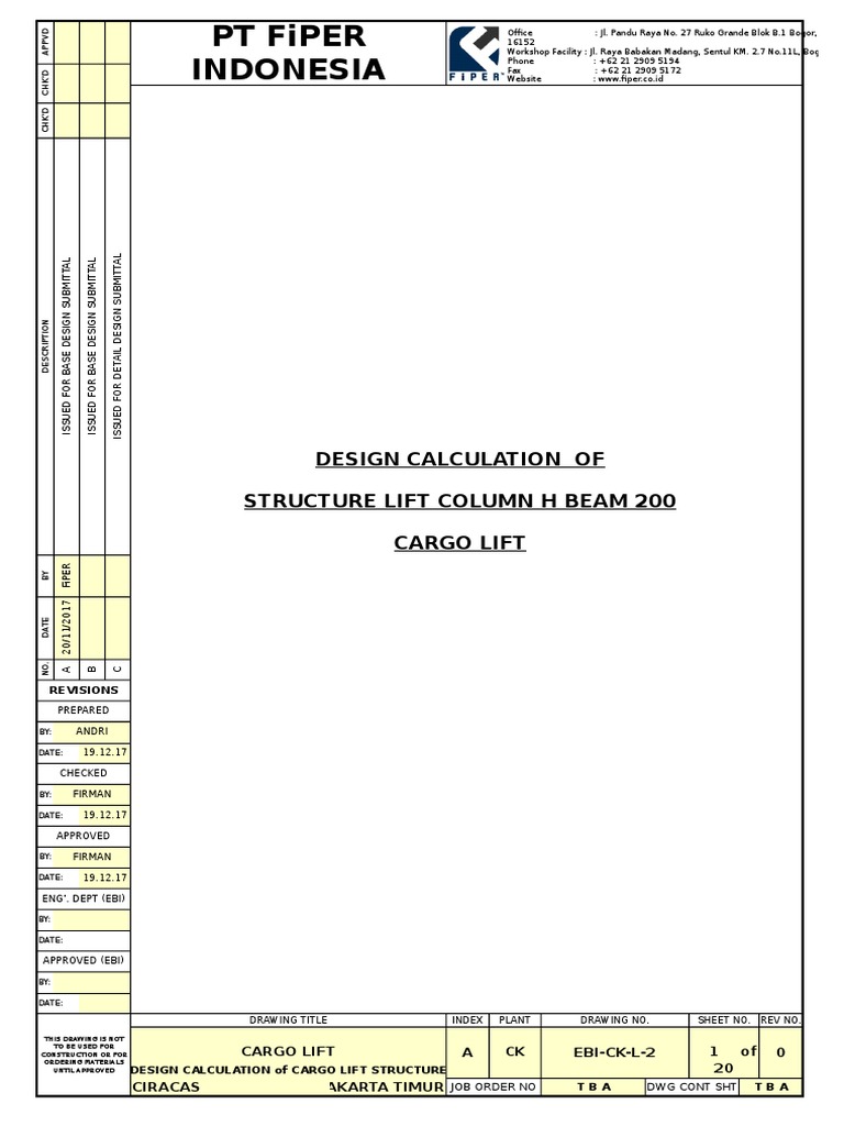 Design Calculation Cladding Bracket | PDF | Strength Of Materials ...