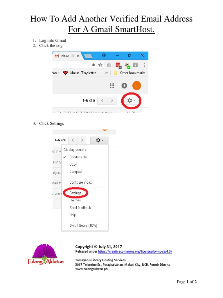 Adding Branch Email Addresses | PDF