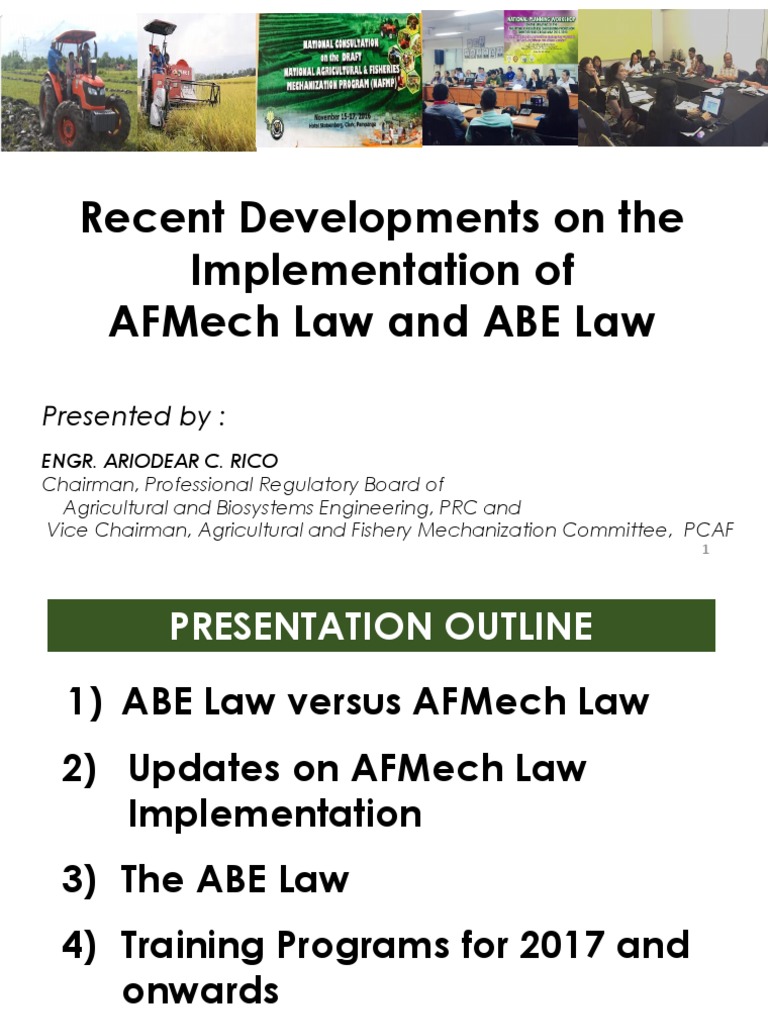 Presentation PSAE Convention | PDF | Agriculture | Engineering