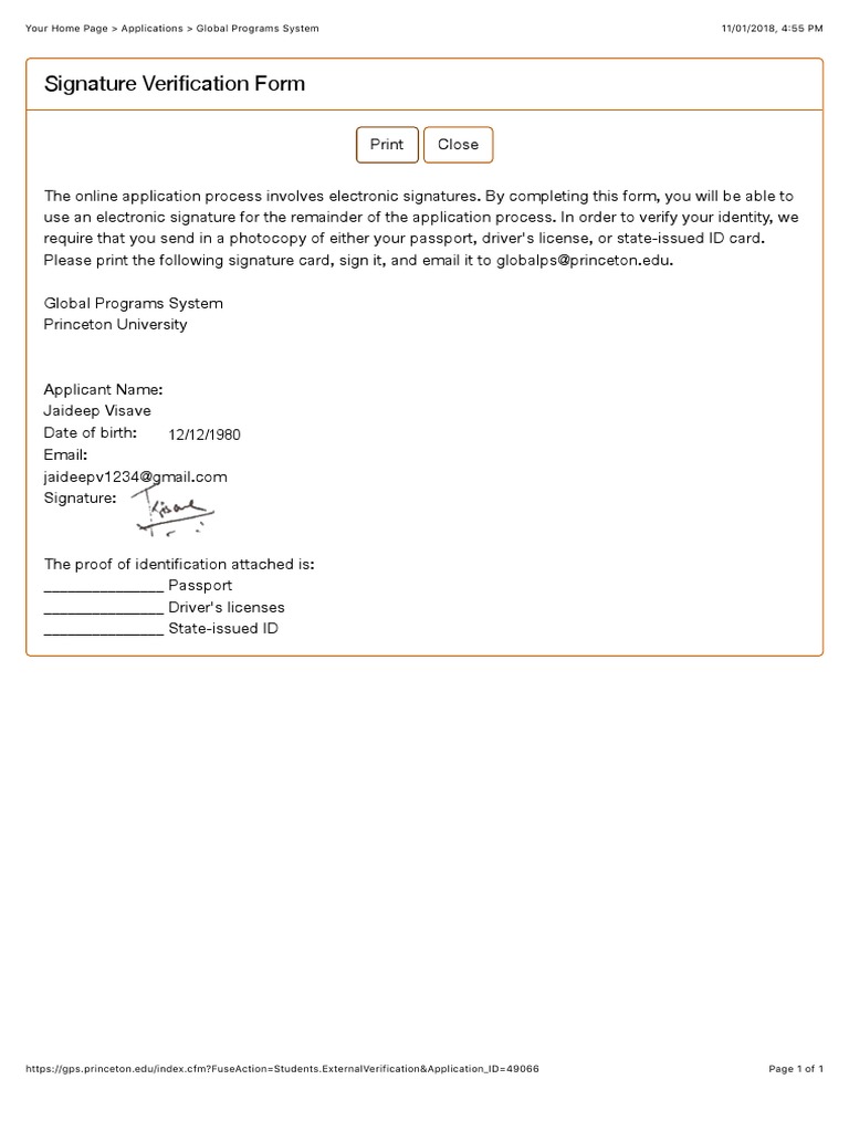 Signature Verification Form: 11/01/2018, 4) 55 PM Your Home Page ...