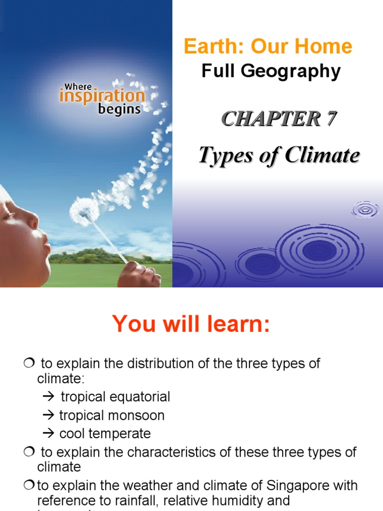 Types of Climate | PDF | Climate | Rain
