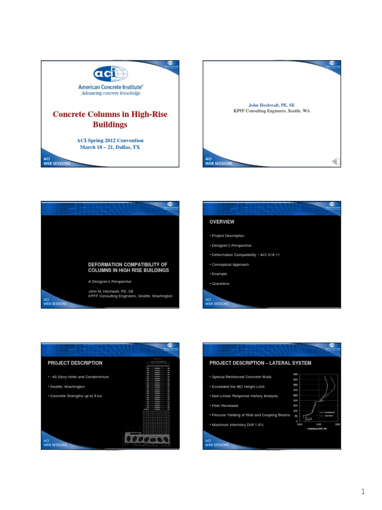 Deformation Compatibility of The Columns in Highrise Buildings - 1 ...