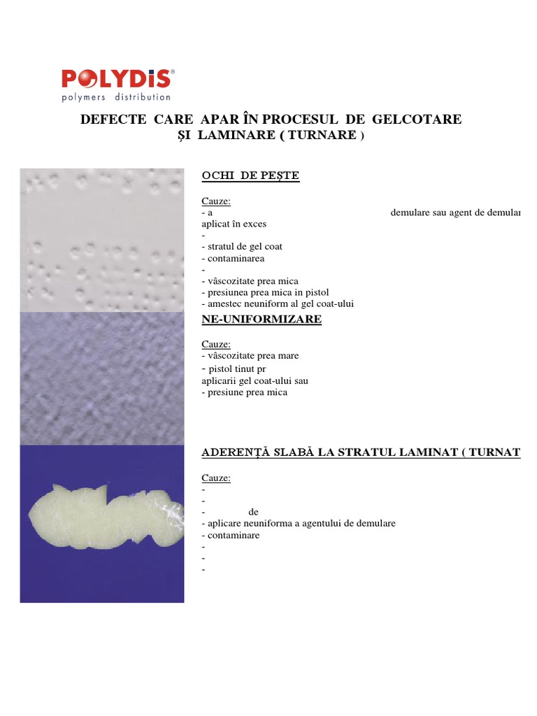 Defecte Si Cauze | PDF