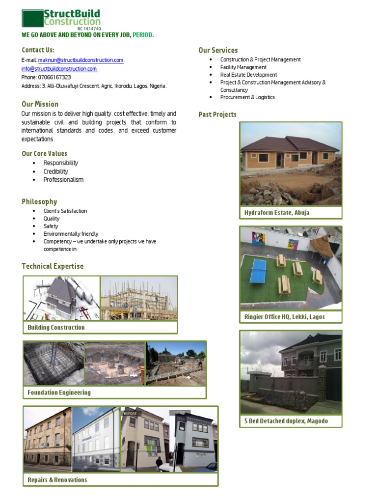 One Pager Profile Individuals 070118 | PDF