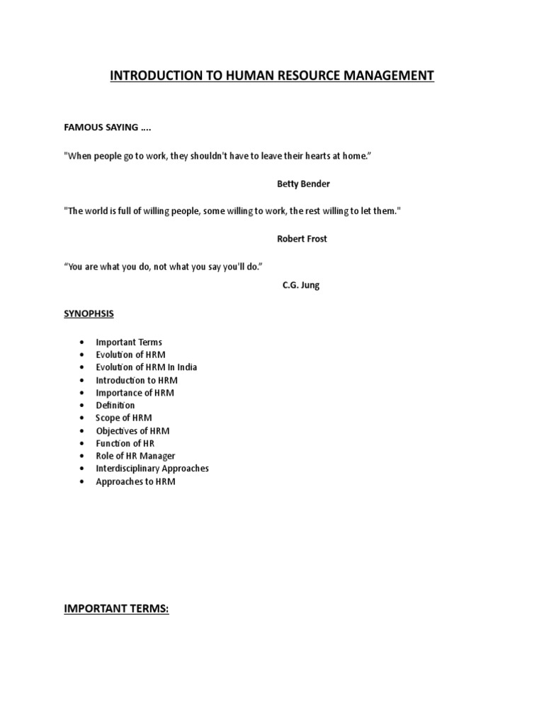 Human Resource Management | PDF | Motivation | Motivational