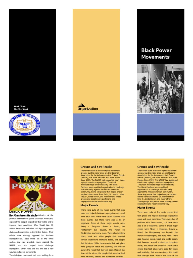Black Power | PDF | African American Civil Rights Movement (1954–1968 ...