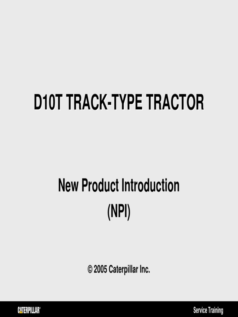 D10T | PDF | Transmission (Mechanics) | Valve