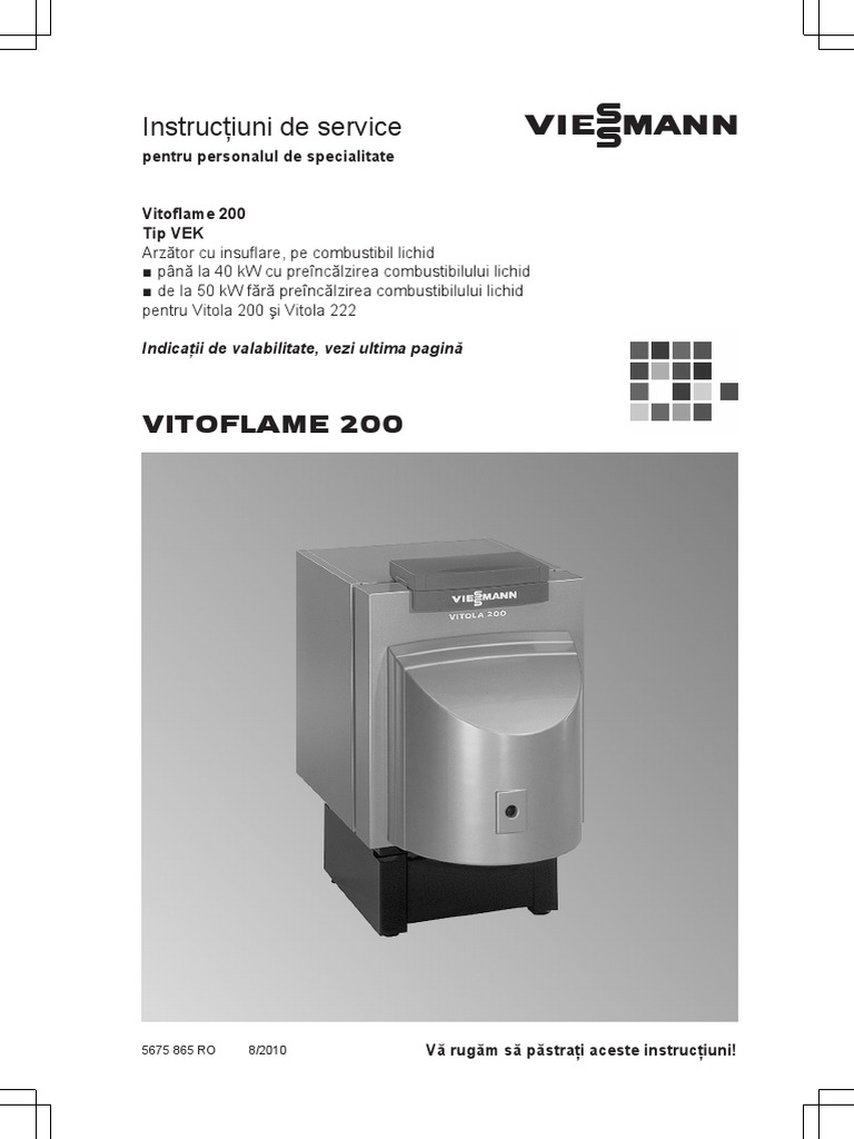 IS Vitoflame 200 VEK PDF | PDF