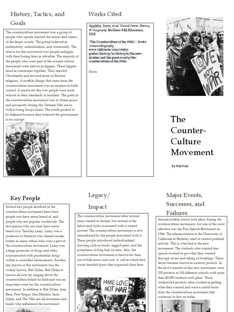 Politics of Protest Pamphlet | PDF | Hippie