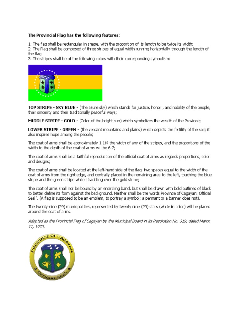 Cagayan | PDF | Flag | Flowers