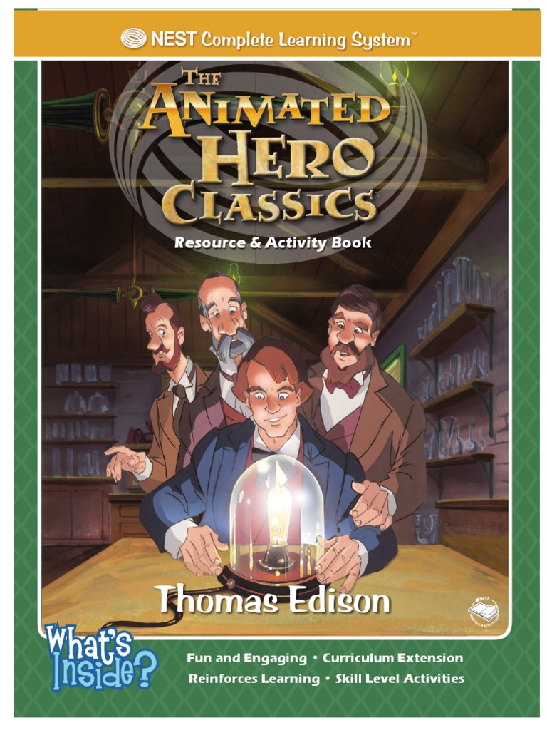Thomas Edison: Resource & Activity Book | PDF | Books | Thomas Edison