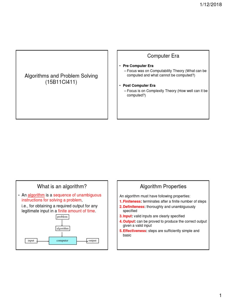 APS Lect 1-Intro | PDF | Algorithms | Databases