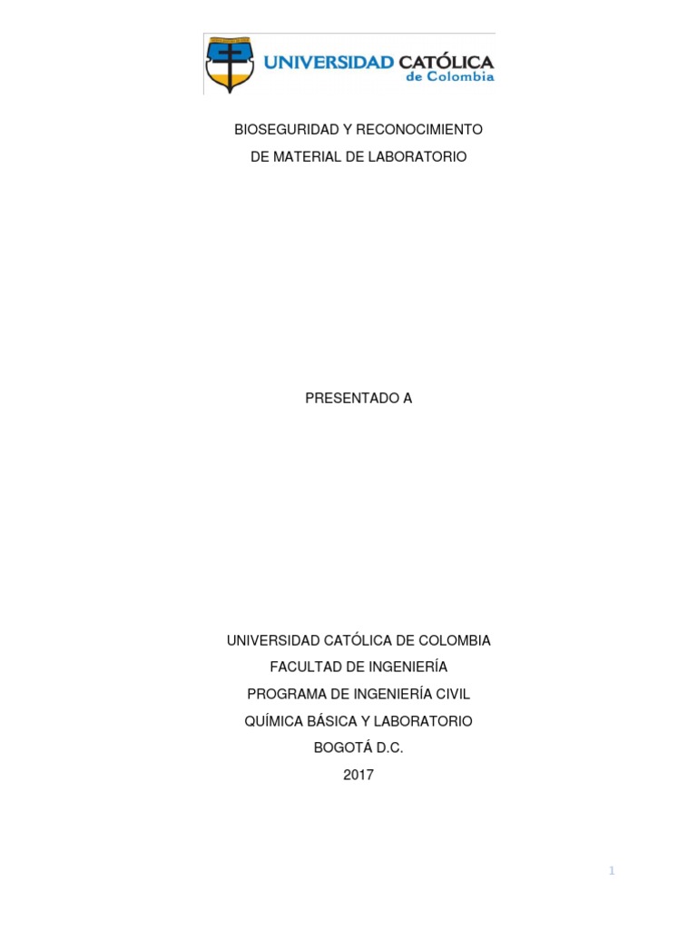 Quimica Trabajo 1 | PDF | Laboratorios | Quemar Quimica Trabajo 1 | PDF | Laboratorios | Quemar