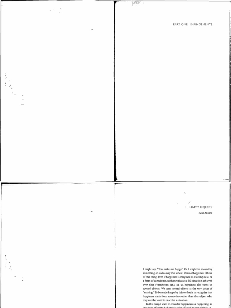 Happy Objects PDF | PDF | Happiness | Feeling