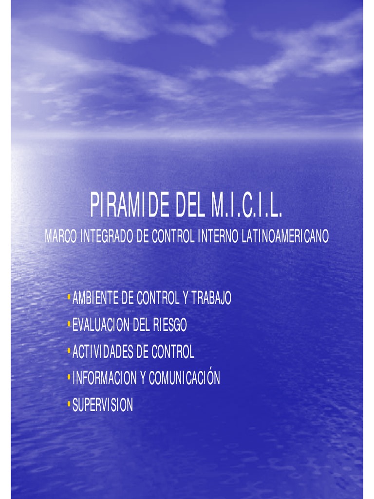 Piramides de Control Final | PDF
