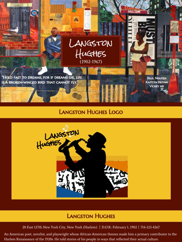 Langston Hughes | PDF | Harlem Renaissance | Poetry