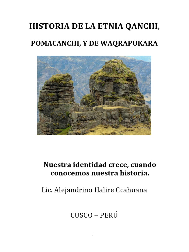 Qanchi 1 | PDF | Imperio Inca | Perú