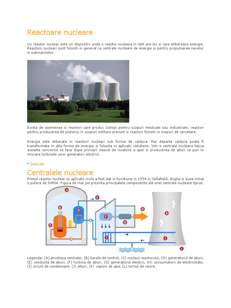 Ghid complet despre reactoare nucleare | PDF | Nuclear Facilities | Neutron