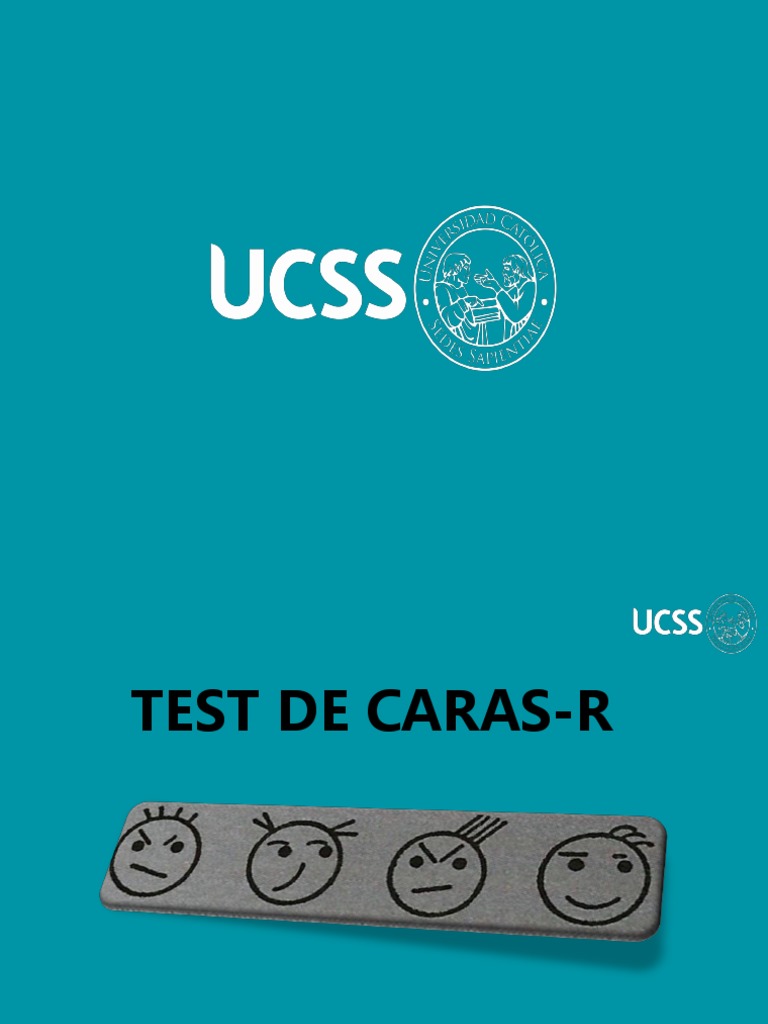 Ficha Tecnica - Test de Caras R | PDF | Cognición | Ciencia cognitiva