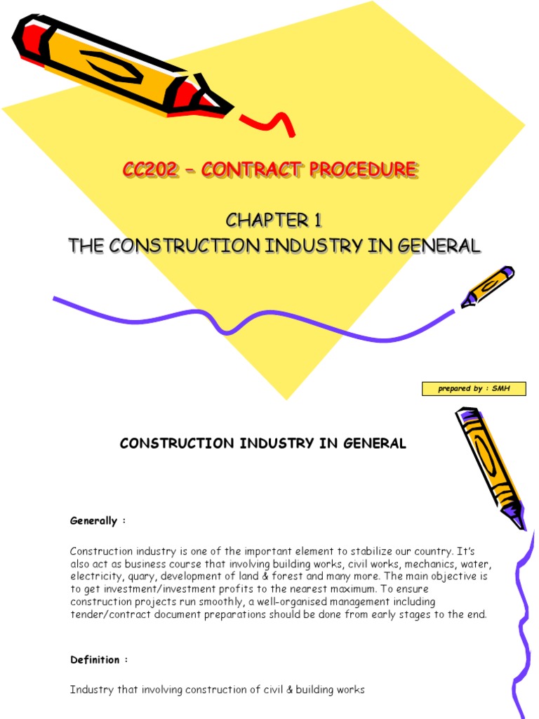 Cc202 - Contract Procedure | PDF | General Contractor | Architect